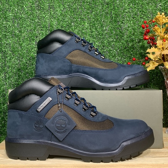 Timberland | Shoes | Timberland Mens Waterproof Field Boot Navy | Poshmark